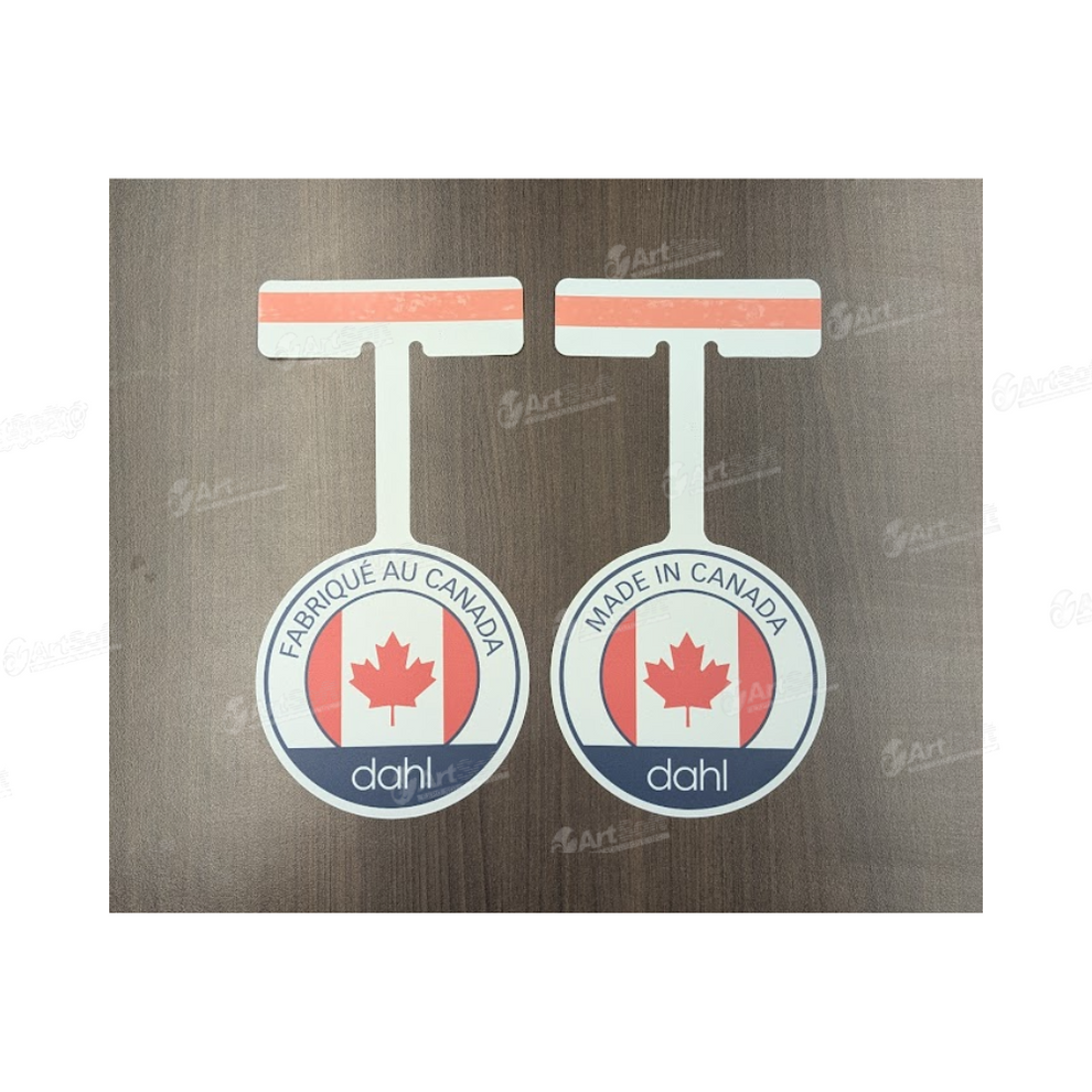 Shelf Dangler, Wobbler, Talker WITH Double Sided Tape | Artsoft Expo
